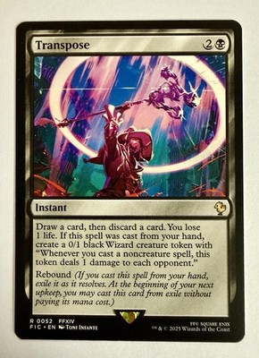 Transpose #52 (NM) Final Fantasy FIC Magic MTG | eBay