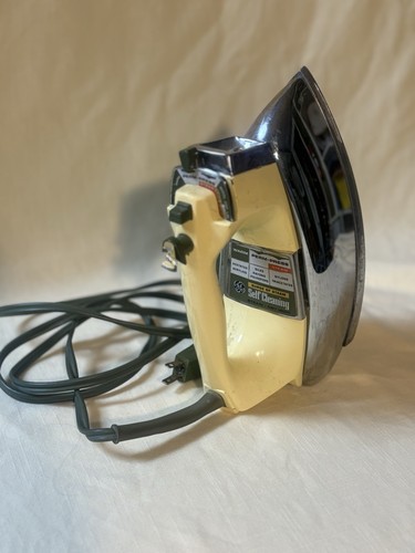 Vintage GE Self Cleaning Iron Surge Of Steam WORKS | eBay