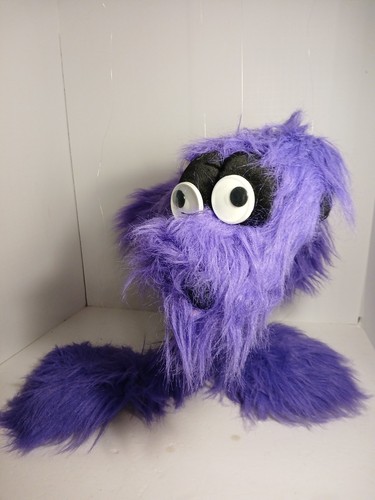 vintage Party Animala Purple Doozy Bird Marionette Walking String ...