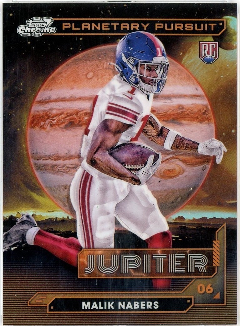 2024 Topps Cosmic Chrome - Planetary Pursuit Malik Nabers #PPJ-MN ...