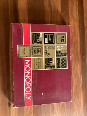 VINTAGE PARKER BROTHERS 1964 MONOPOLY BOARD GAME RED BOX | eBay