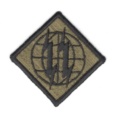 Army Patch: 2nd Signal Brigade - subdued, merrowed edge | eBay