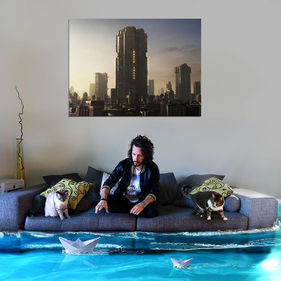 V1170 Mega-City One Peach Trees Judge Dredd 2012 Decor WALL POSTER ...