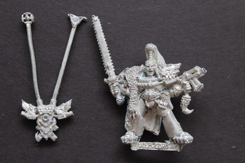 Warhammer 40K Ragnar Blackmane Space Wolf Lord Metal - OOP - Space ...