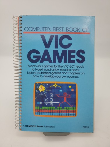 Compute's First Book on VIC Games - 24 games for VIC-20 - Vintage 1983 ...