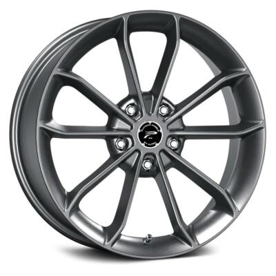 17 inch 17x8 Platinum 457GN REVELATION Gun Metal wheels rims 5x100 +35 ...