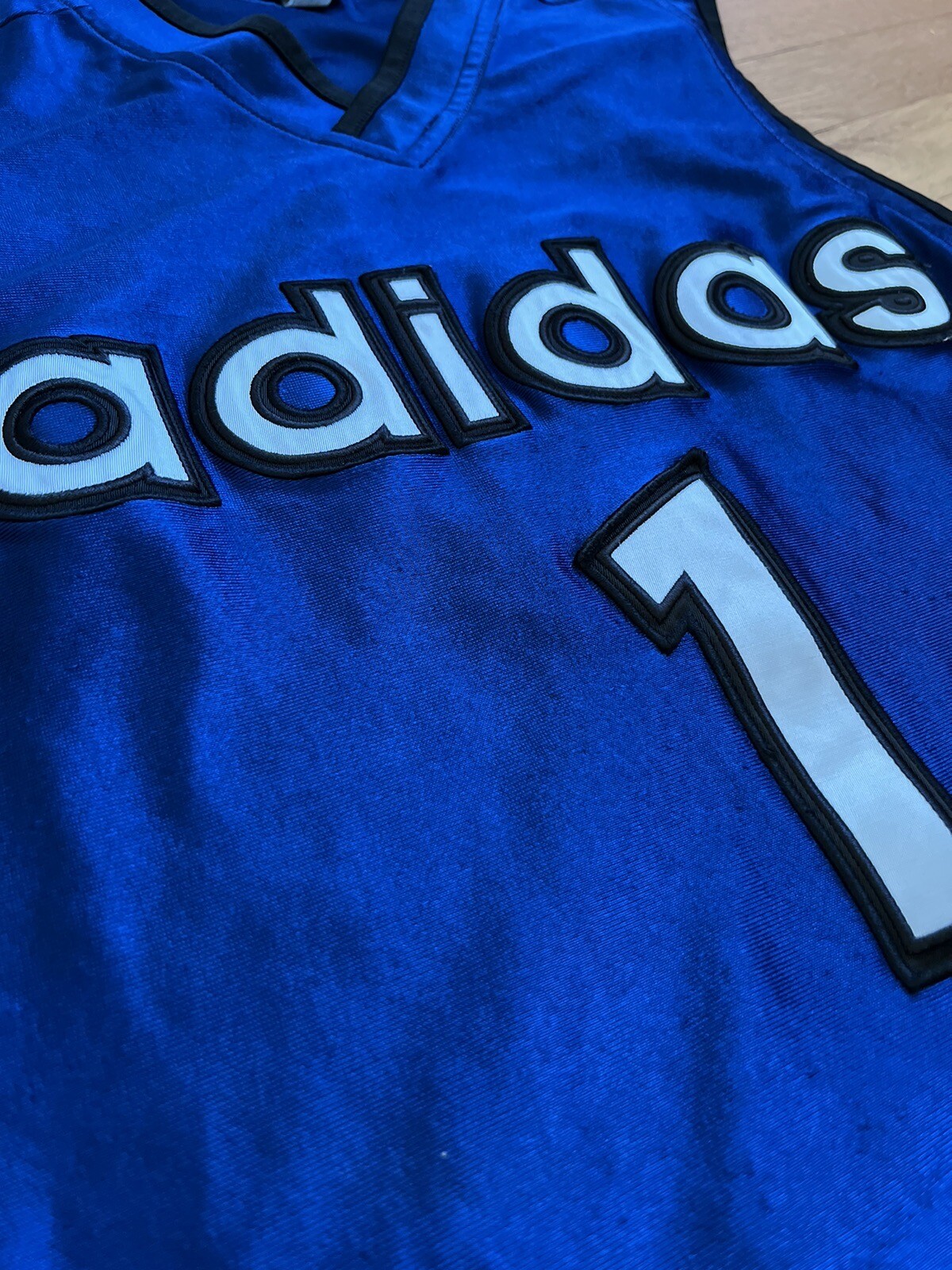 VINTAGE 2002 Adidas Streetball Basketball Jersey T Ma… - Gem