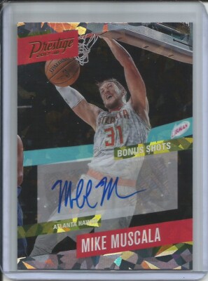 MIKE MUSCALA 2017-18 PANINI PRESTIGE BONUS SHOTS AUTO CRYSTAL | eBay