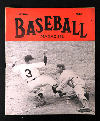 1943 June Baseball Magazine Ellis Clary Complete VG+ | eBay