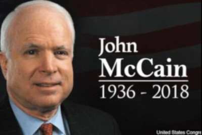 Senator John McCain Photo 1936-2018 U.S. War Hero POW Arizona Memorial ...