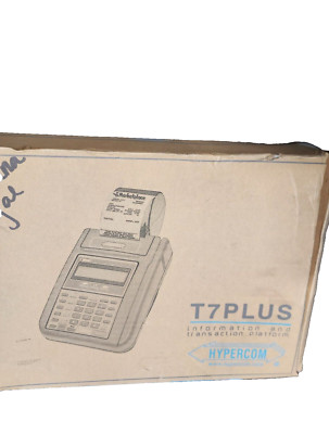 Hypercom T7Plus POS Credit Card Terminal Cable Included! Fast Same Day ...