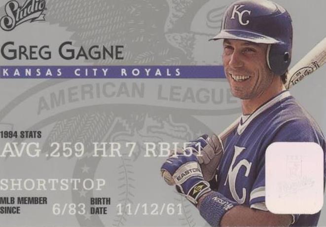 1995 Studio - Greg Gagne #110 for sale online | eBay