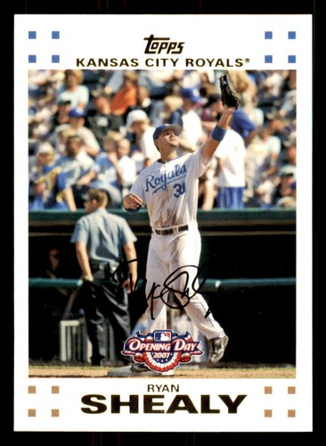 2007 Topps Opening Day #54 Ryan Shealy Kansas City Royals | eBay