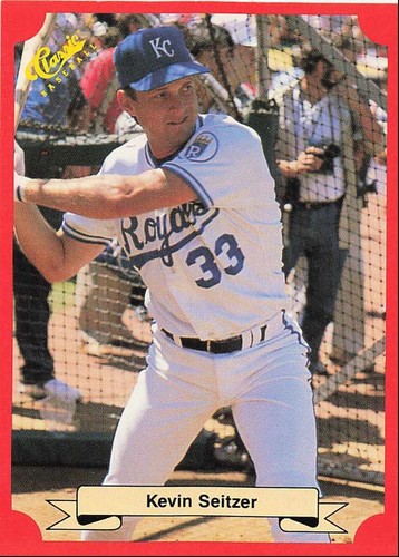 1988 Classic Red Kevin Seitzer Kansas City Royals #159 | eBay