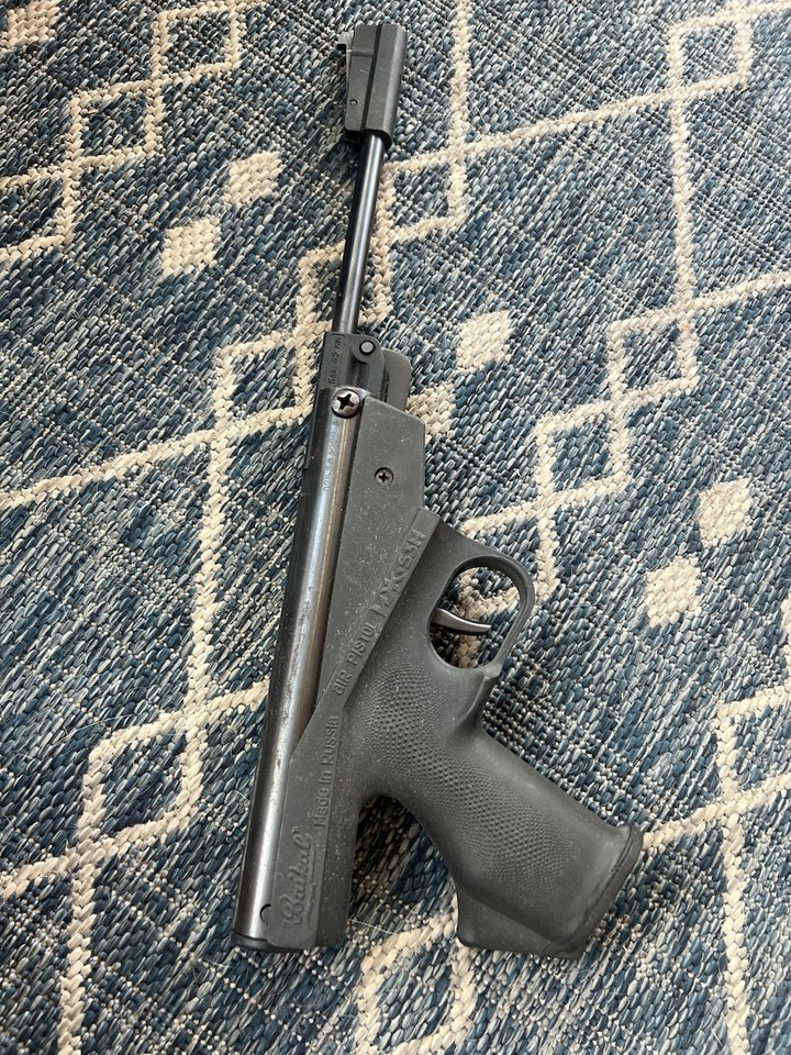 Baikal IZH 53M Russian Break Barrel .177 Cal Air Gun + 10 Boxes Of 4 ...