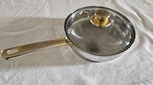 Cuisine Cookware Command Performance Gold 8-inch Stainless Steel Pan ...