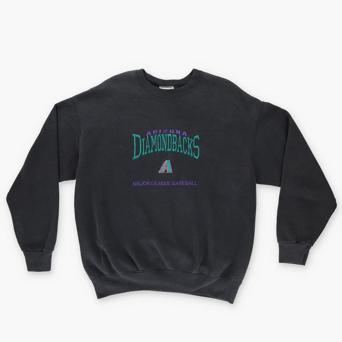Vintage MLB Arizona Diamondbacks 90s Embroidered Logo Sweatshirt USA ...