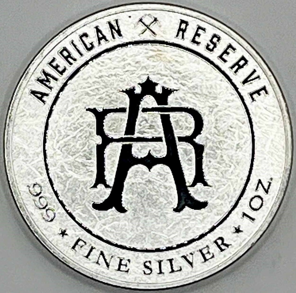 1oz AMERICAN RESERVE MINED & MADE EAGLE 999 FINE SILVER ROUND | eBay