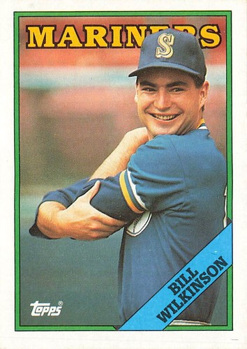 1988 Topps #376 Bill Wilkinson Seattle Mariners | eBay