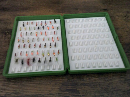 FOX BOX FLY FISHING FLY BOX. QUALITY FLY FISHING BUZZER SELECTIONN ...