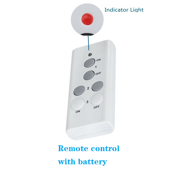 Remote Control Sockets Wireless Operated 30M Range UK Mains Plug Smart ...