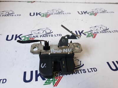 VW POLO MK4 2005-2009 BOOTLID TAILGATE LOCK MECHANISM 6Q6827505E 6Q6 ...