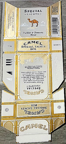 CAMEL - Vintage Cigarette Collection - USA 🇺🇸 - EARLY 80s - Empty Pack ...
