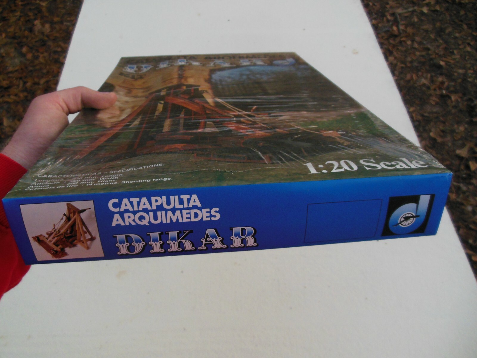 New Catapulta Arquimedes Dikar Kit Roman War Model 1:20 Scale Sealed in ...