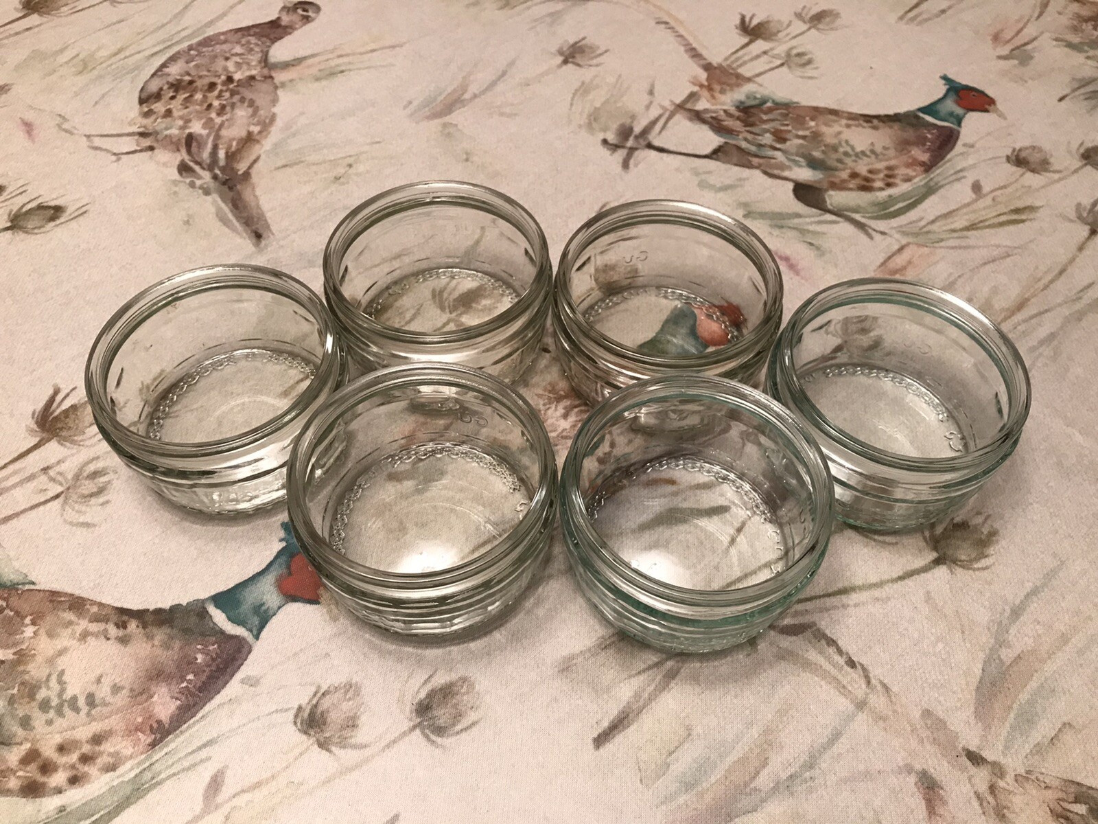 6 x Glass Gu Ramekin Dishes / Wedding / Arts & Crafts / Candles | eBay UK