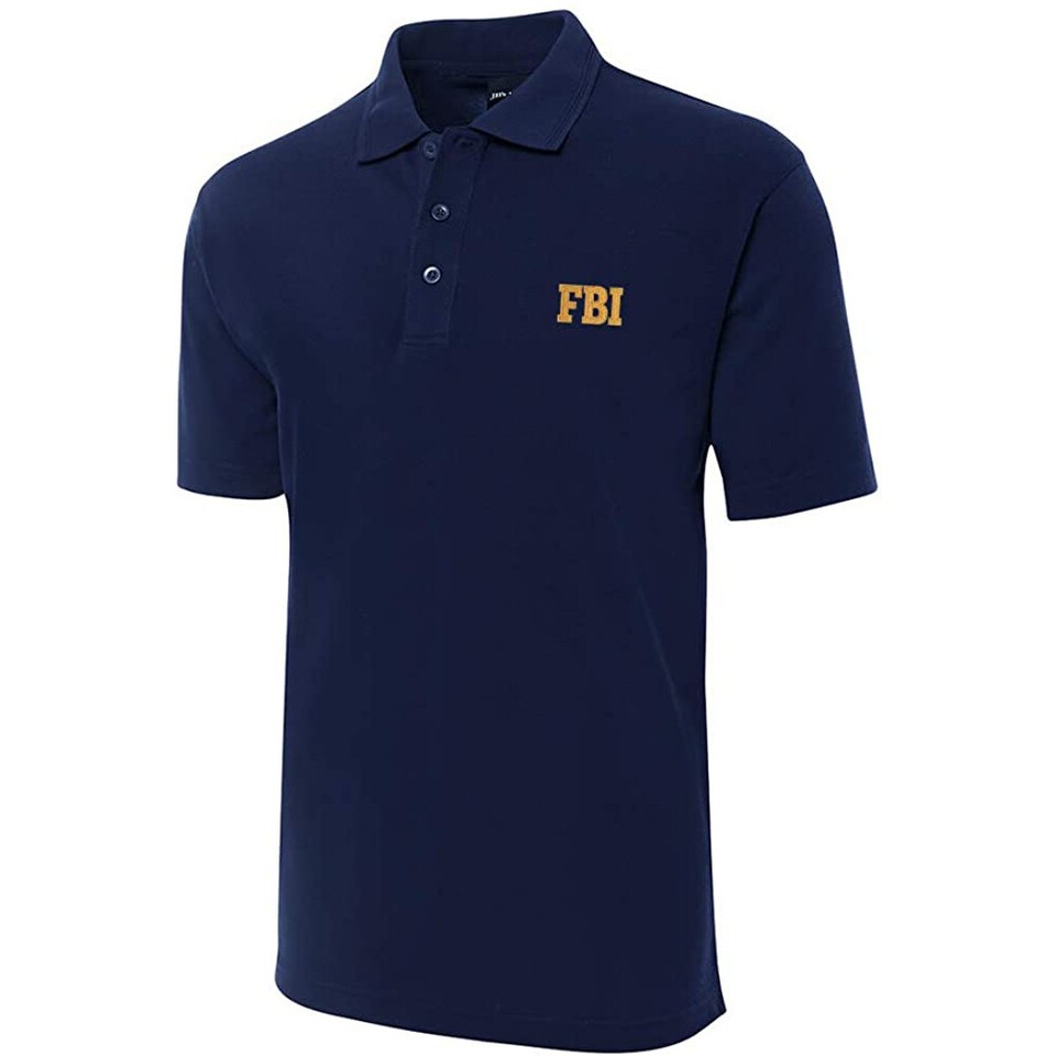 Polo for FBI Federal Bureau of Investigation Embroidered Men's Polo ...