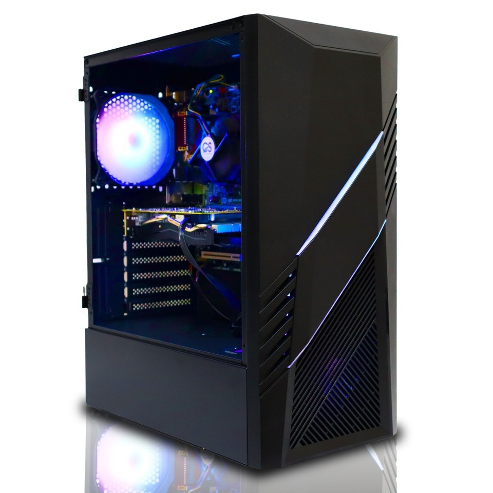 FAST Gaming PC Bundle Computer Intel Core i7 8GB RAM 1TB NVIDIA GT730 ...