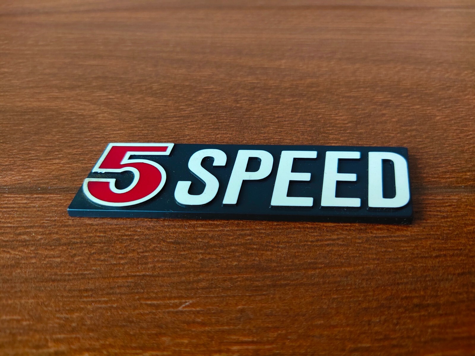 5 SPEED Emblem Badge fit for MAZDA 808 929 ROTARY R100 RX2 RX3 RX4 ...