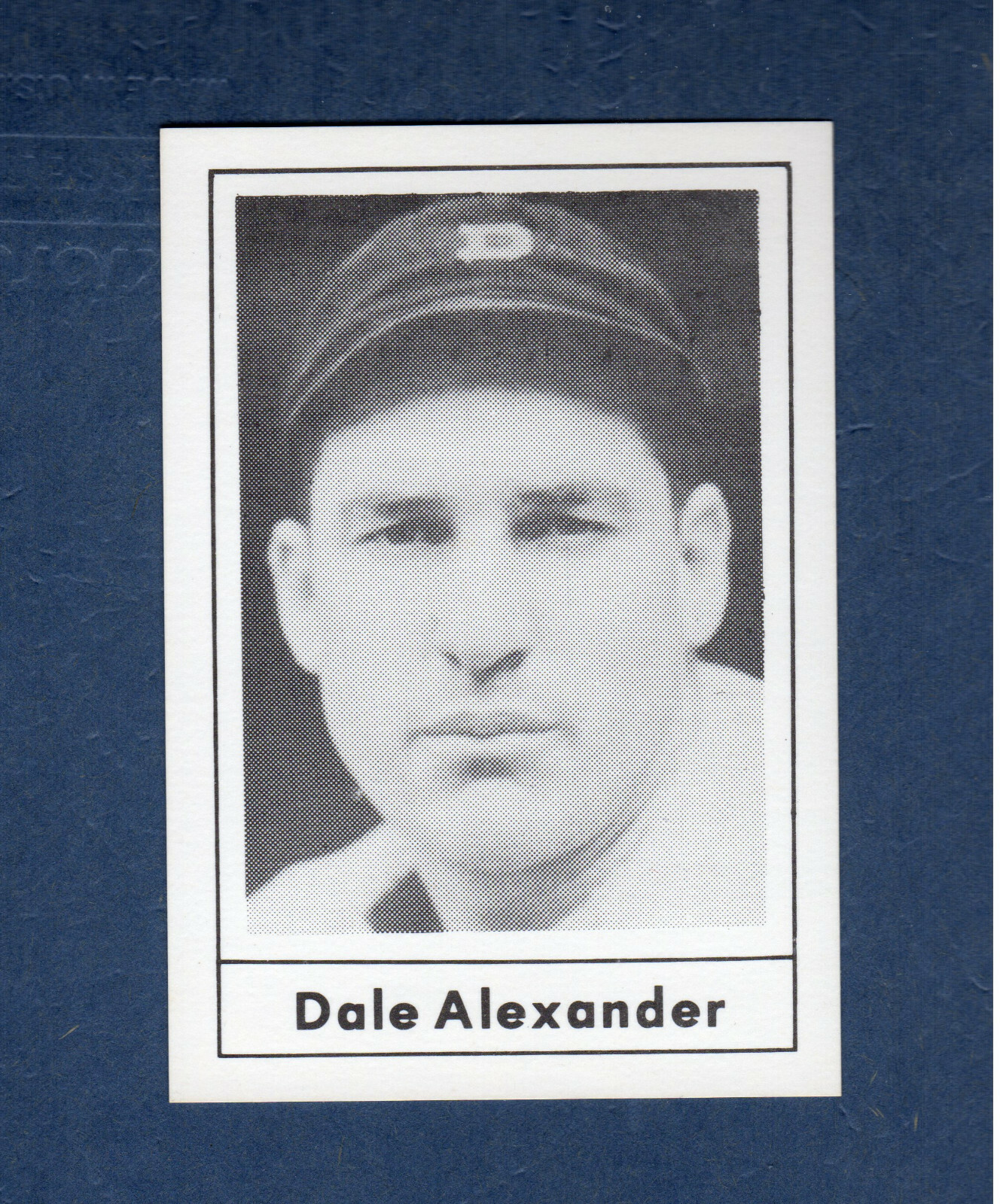 #4 DALE ALEXANDER, Detroit Tigers | 1978 Grand Slam / A Jack Wallin ...