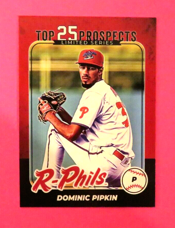 2022 Choice, R-Phils "Top 25 Prospects" DOMINIC PIPKIN | eBay