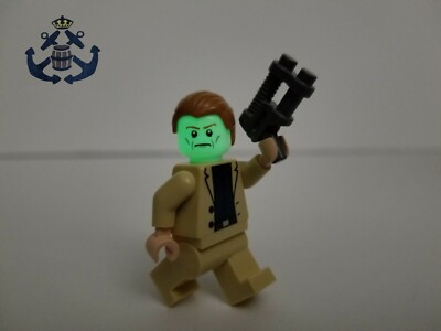 Lego Marvel Minifigure Aldrich Killian Glow-in-the-dark Head sh067 ...