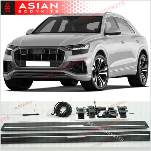 ELECTRIC SIDE STEP RUNNING BOARDS for AUDI Q8 2018+ | eBay