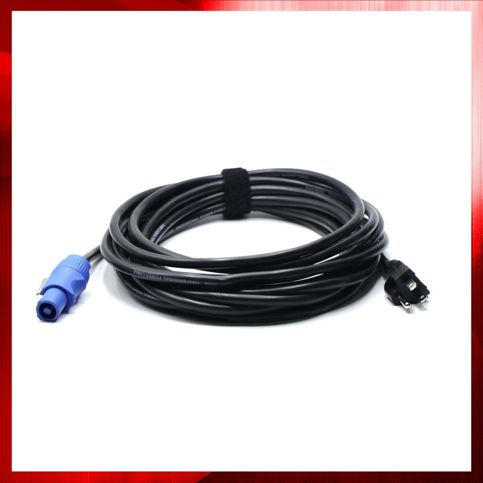 PowerCON to Edison Male Grounded Pro Audio Cable | eBay