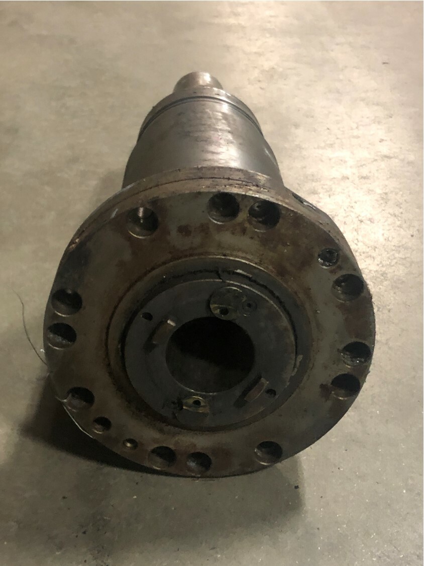 NIPPEI TOYAMA NTC VERTICAL MACHINING CENTER_SPINDLE ASSEMBLY_NV4G ...