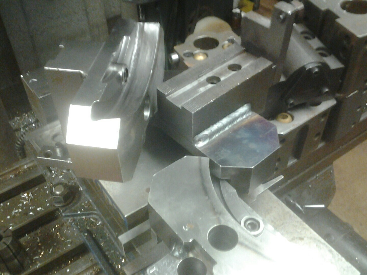 12" CNC KITAGAWA B212 Lathe Chuck Jaws 3 FULL GRIP PENDULUM 21mm T-SLOT ...