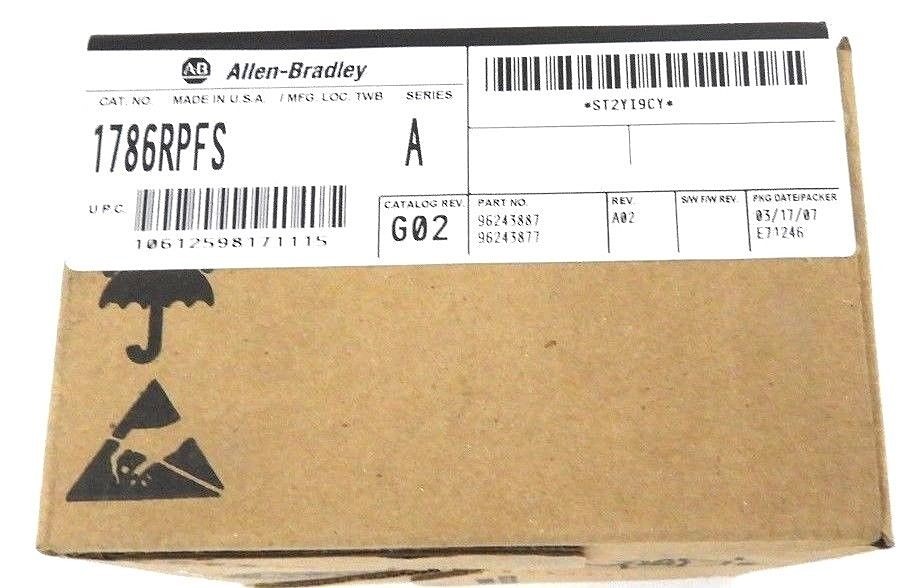 F/S ALLEN BRADLEY 1786-RPFS CONTROLNET FIBER REPEATER - SHORT SER. A ...