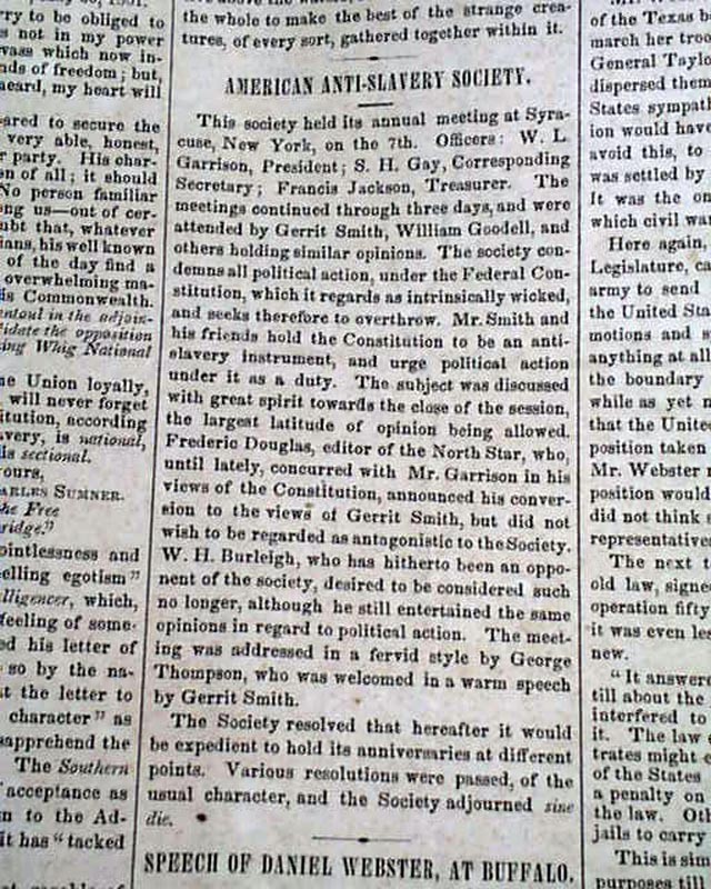 Rare ANTI SLAVERY Abolition Movement Free Slaves Uncle Tom's Cabin1851 ...