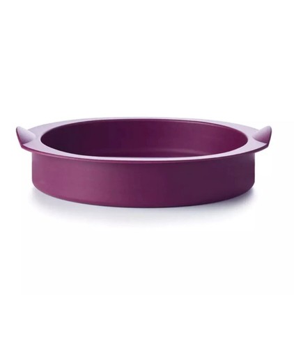 Tupperware Round Silicone Form - Large Round - Purple New | eBay Australia