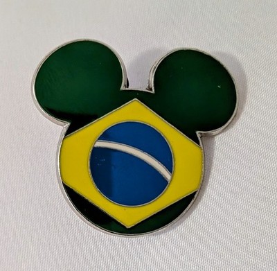 Disney Mickey Brazil Pin | eBay