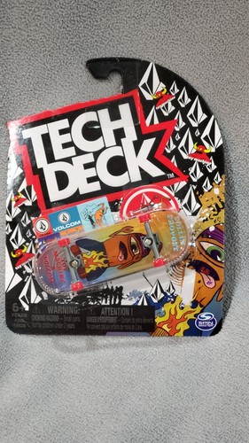 Tech Deck (Rare) Toy Machine x Volcom Fingerboards Skateboard | eBay