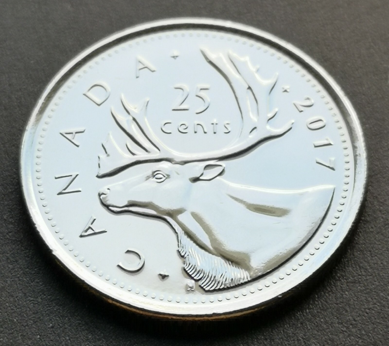 CANADA 25 CENTS 2017 *** FROM MINT ROLL *** BETTER DATE *** | eBay