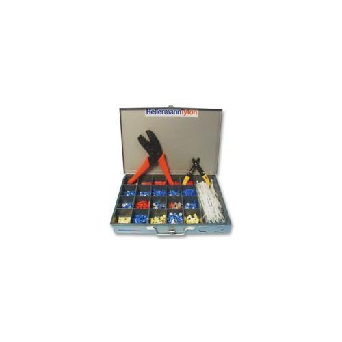 HELLERMANN TYTON - A801632T - TERMINAL KIT, CRIMP AND CABLE TIES 630 ...