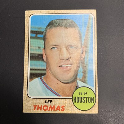 1968 Topps Lee Thomas # 438 Houston Astros Baseball Card | eBay