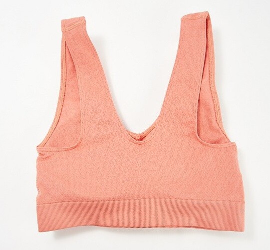 AnyBody Navy Blue Seamless Geo Texture Comfort Padded Bra S New Ahh | eBay