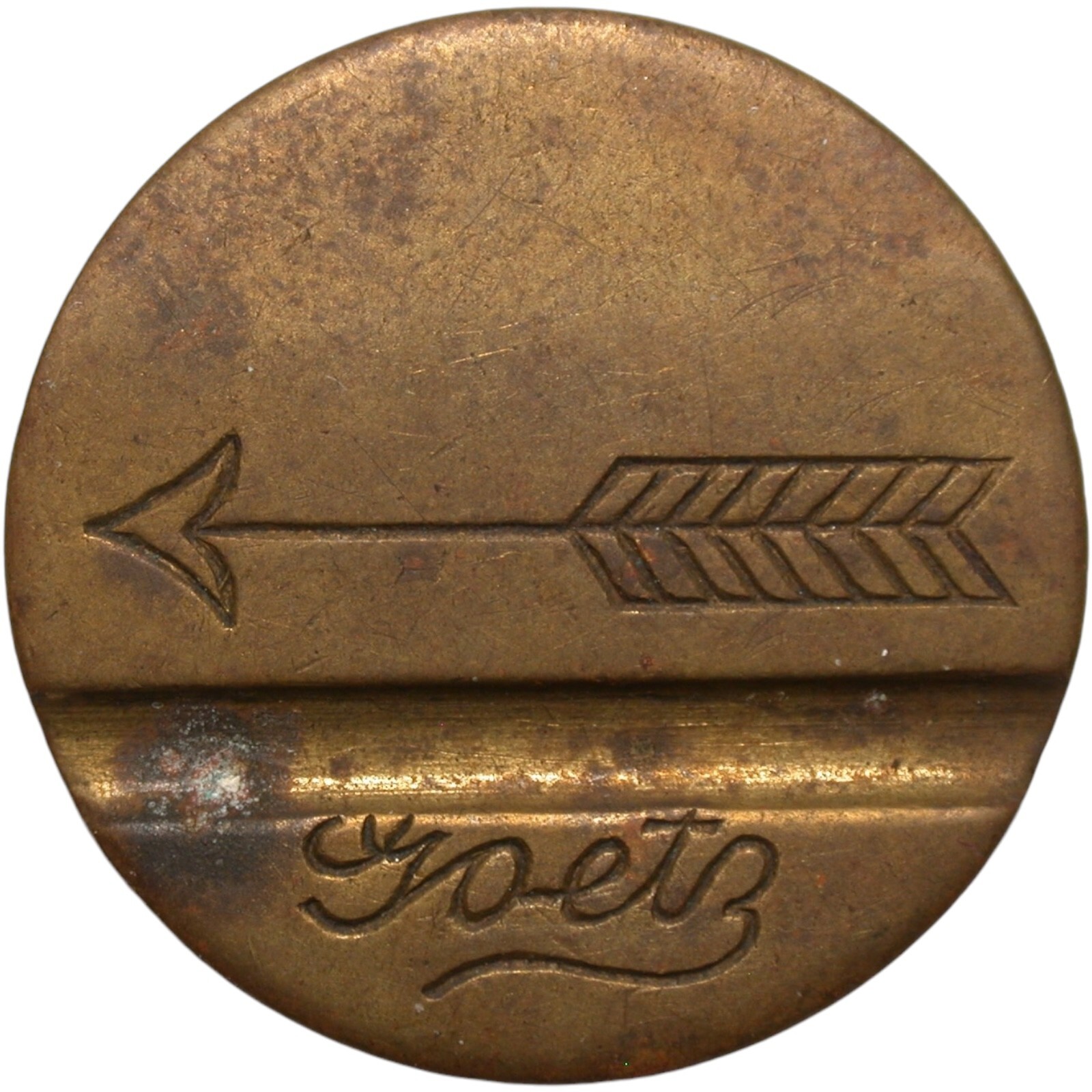 Goetz Telephone Token With Arrow | eBay