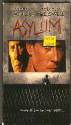 Asylum (1997) RARE - Robert Patrick , Malcolm McDowell ~ VHS | eBay